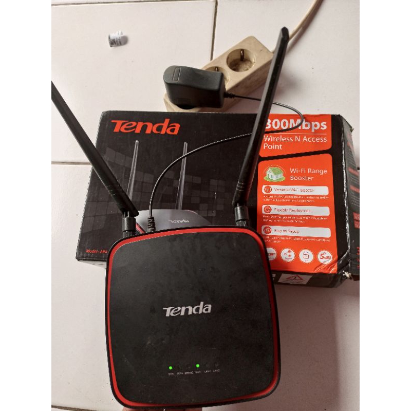 Jual Router tenda access point Ap4 300Mbps wireless N access point ...