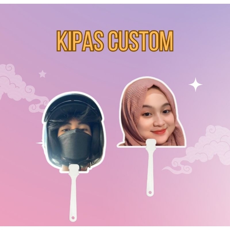 Jual kipas custom lucu (proses 1-2 hari) | Shopee Indonesia