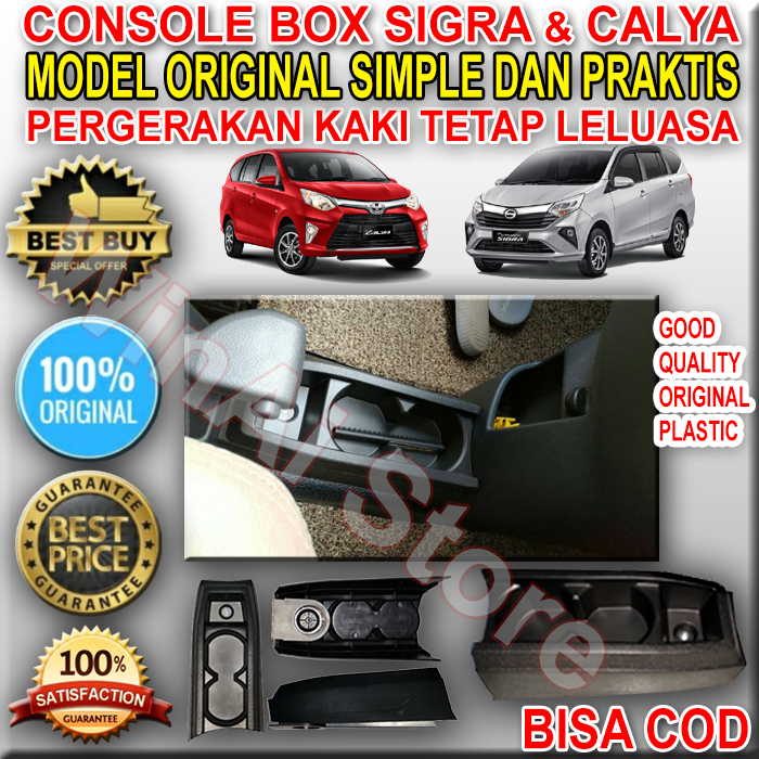 Jual CONSOLE BOX SIGRA CALYA MODEL ORIGINAL, ORGANIZER, CONSOLE SIGRA ...