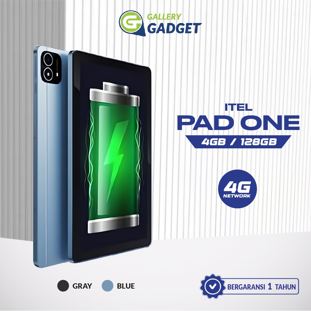 Jual itel Pad One 4/128 GB RAM 4GB 128GB Tab Tablet Android Pad 1 ...