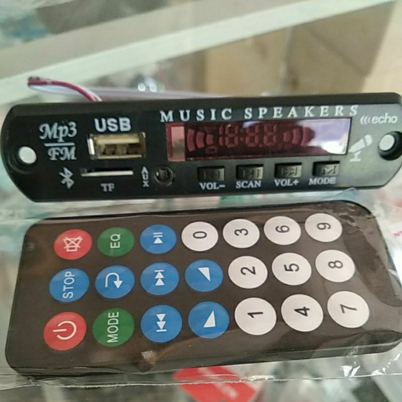 Jual Modul MP3 Bluetooth Bluetooth Player USB Player FM Radio | Shopee ...
