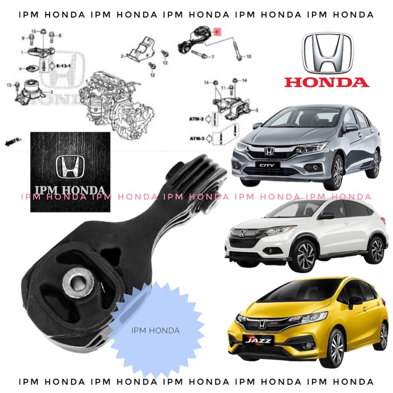 Jual 50890 T5A 911 Engine Mounting Karet Dudukan Mesin Bawah Belakang ...