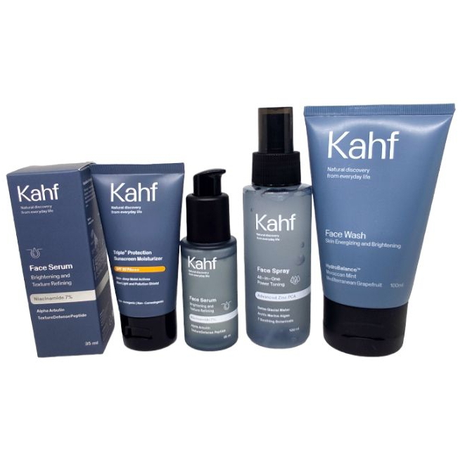Jual Paket Kahf Skincare Pria/Kahf Cream Perawatan Cowo/ Serum Wajah Khusus laki laki/ Semua ...