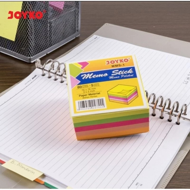 Jual Sticky Note/Memo Tempel Joyko MMS-1 (76mm x 76mm) | Shopee Indonesia