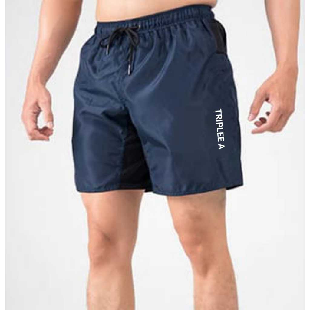 Jual Triplea Celana Running Pria Anti Air Celana Pendek Olahraga Cowo Dry Fit Celana Gym Laki
