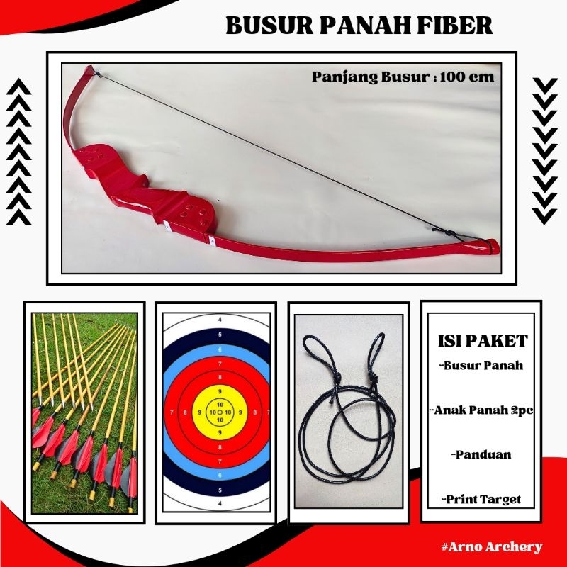 Jual Busur Panah Anak TK SD Limb Fiber | Shopee Indonesia