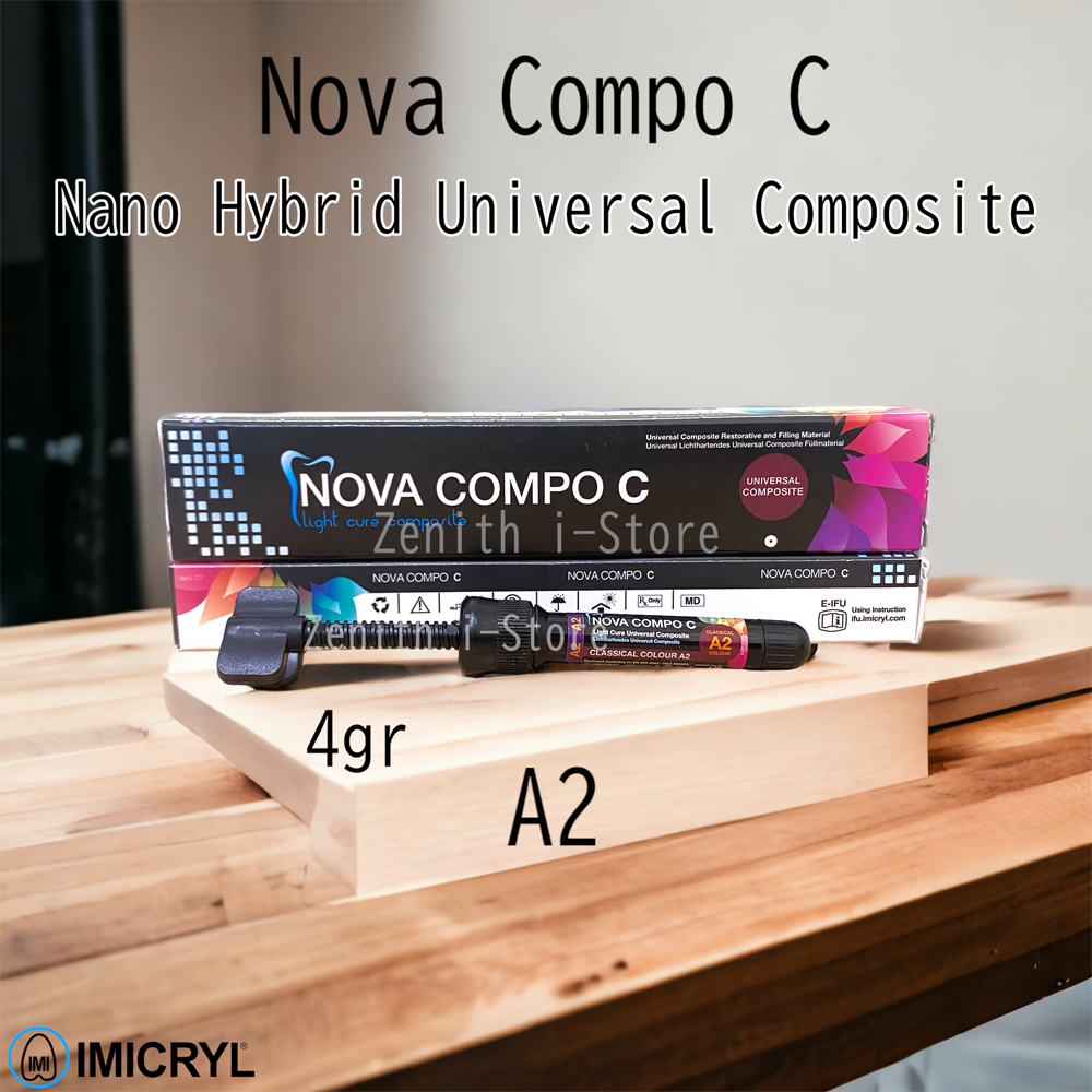 Jual Nova Compo C Imicryl Composite Nano Hybrid Universal Anterior ...