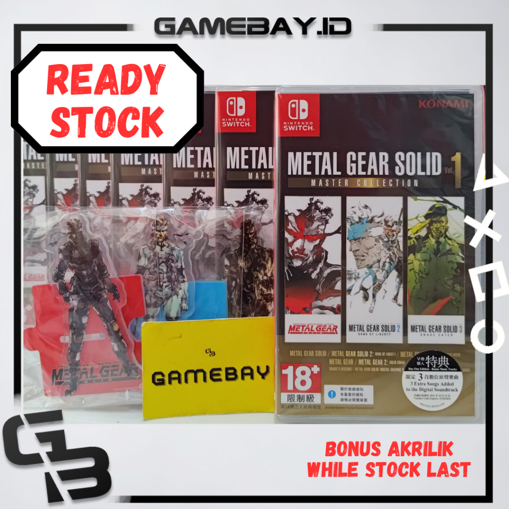 Jual Nintendo Switch Metal Gear Solid : Master Collection Vol.1 ...