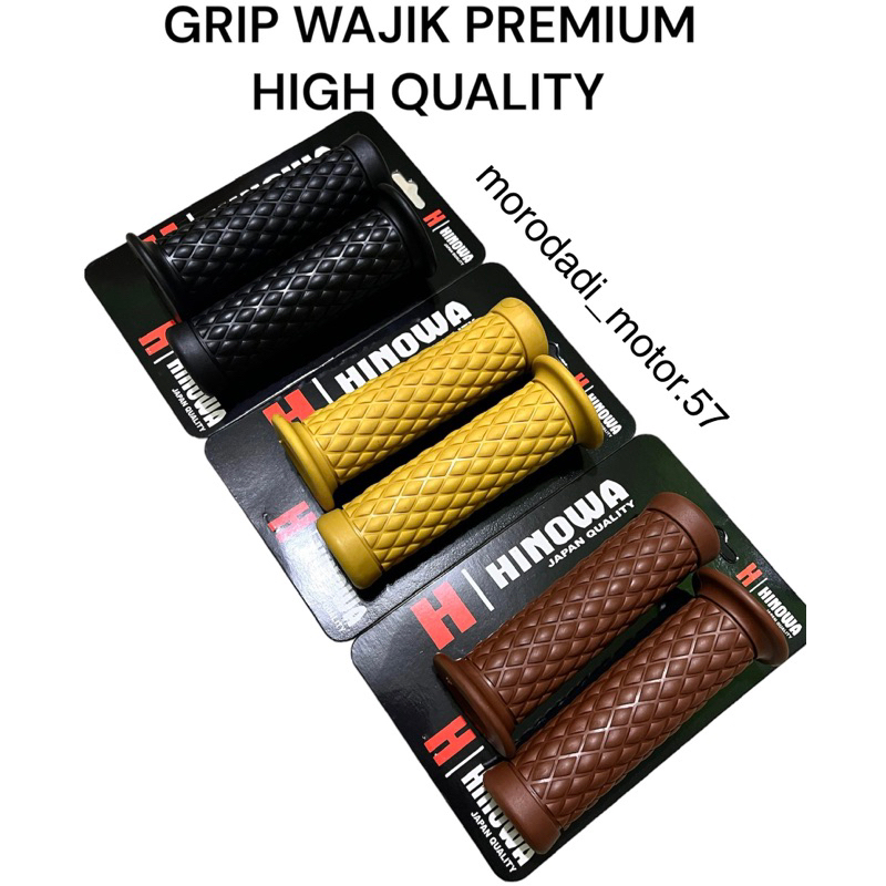 Jual HANDGRIP HANFAT WAJIK CLASSIC RETRO UNIVERSAL MOTOR BEBEK MATIC ...