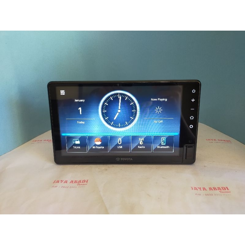 Jual head unit original bawaan toyota raize atau Avanza G 1.5 2023 ...