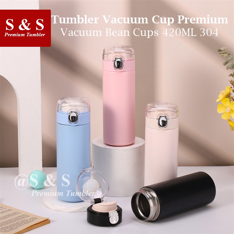 Jual (TM-018)Tumbler Vacuum Cup Premium 304 420ML/Vacuum Cup Stainless/Tumbler Minum | Shopee ...