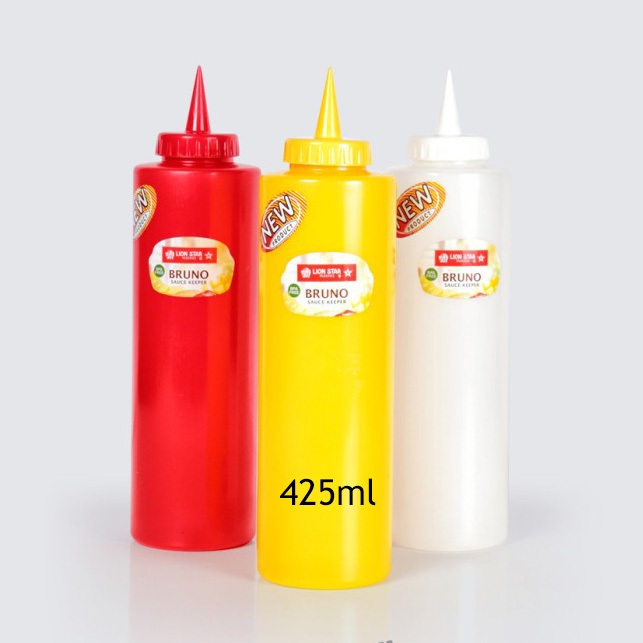 Jual Botol Sauce Lion Star - Botol Ketcup , Minyak - Bahan Tebal Tidak ...