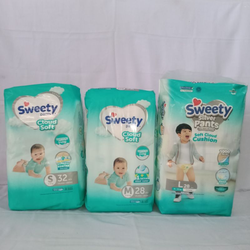Jual Sweety Silver Pants || Tipe Celana || Size S32 M28 L28 | Shopee ...