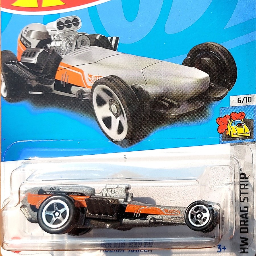 Jual HOTWHEELS ROCKIN RAILER 2023 SILVER - DRAG RACE FORMULA ONE ...