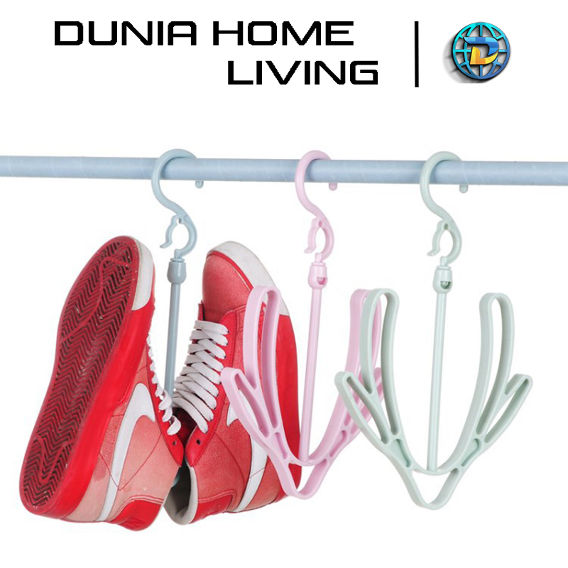 Jual DUNIA HOME LIVING Hanger Sepatu / Gantungan Jemuran Serbaguna ...