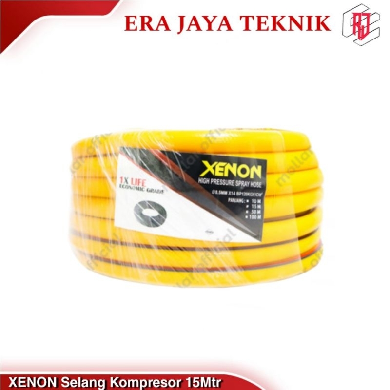 Jual Selang kompresor angin 15 meter XENON 120 bar compressor hose 15M ...