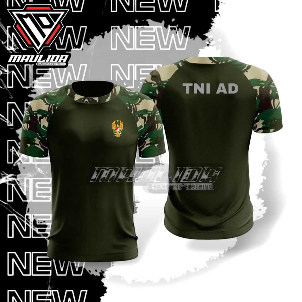 Jual Kaos Reglan TNI AD || Kaos Jersey Olahraga Reglan TNI AD Motip Lengan Loreng New | Shopee ...