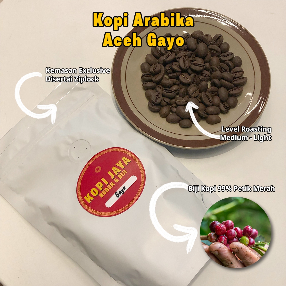 Jual Kopi Arabika Aceh Gayo (100gr) | Shopee Indonesia
