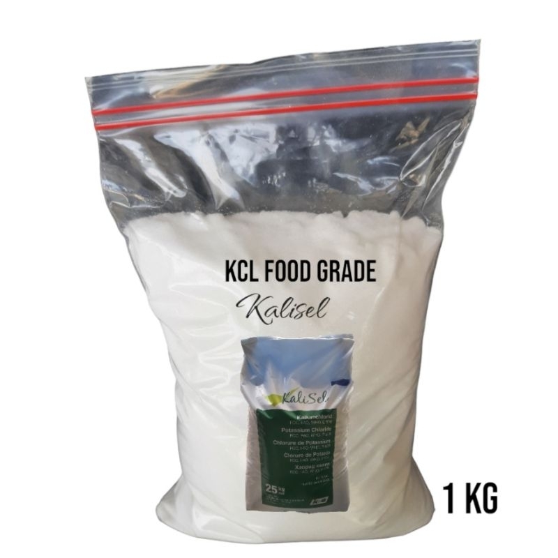 Jual Potassium chloride - KCL - kalium klorida food grade - 1 kg ...
