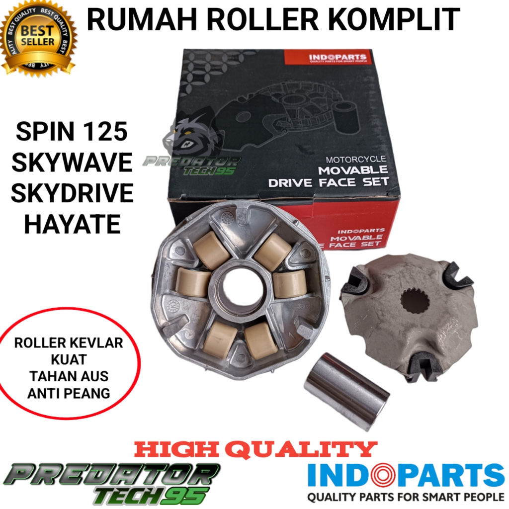 Jual RUMAH ROLLER SET ASSY KOMPLIT INDOPART SUZUKI SPIN 125 SKYDRIVE SKYWAVE HAYATE HIGH QUALITY ...