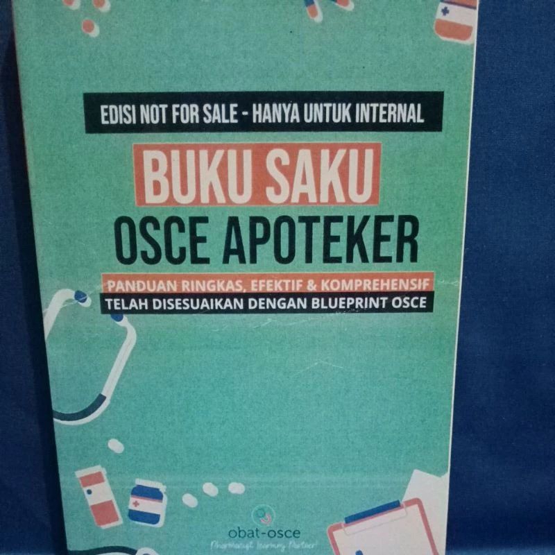 Jual BUKU SAKU OSCE APOTEKER | Shopee Indonesia
