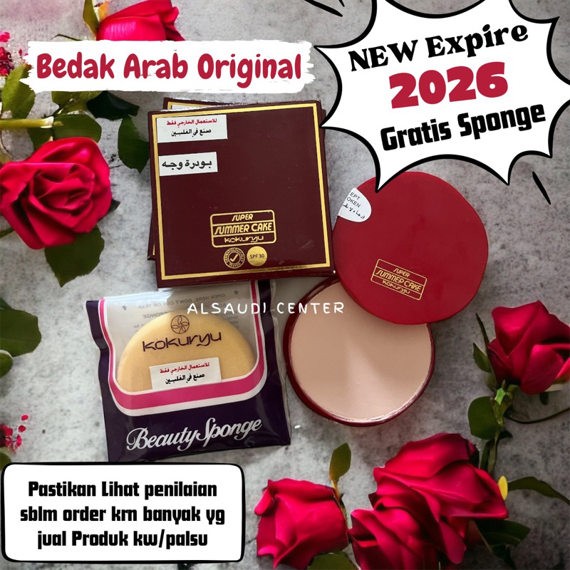 Jual Bedak Arab Kokuryu Original Expire 2026 | Shopee Indonesia