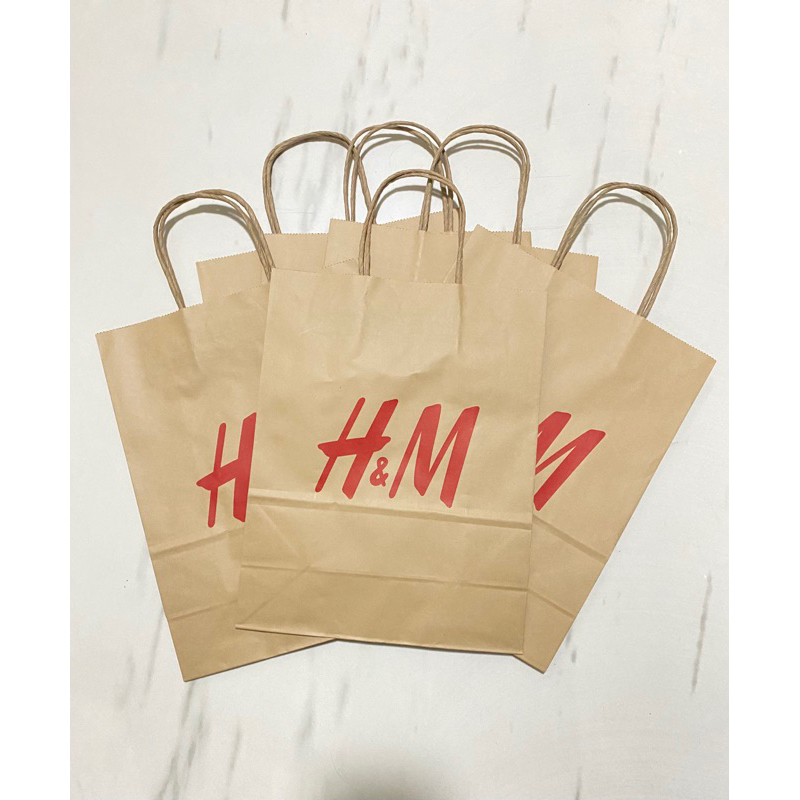 Jual H&M Paper Bag (disertai pembelian item) | Shopee Indonesia