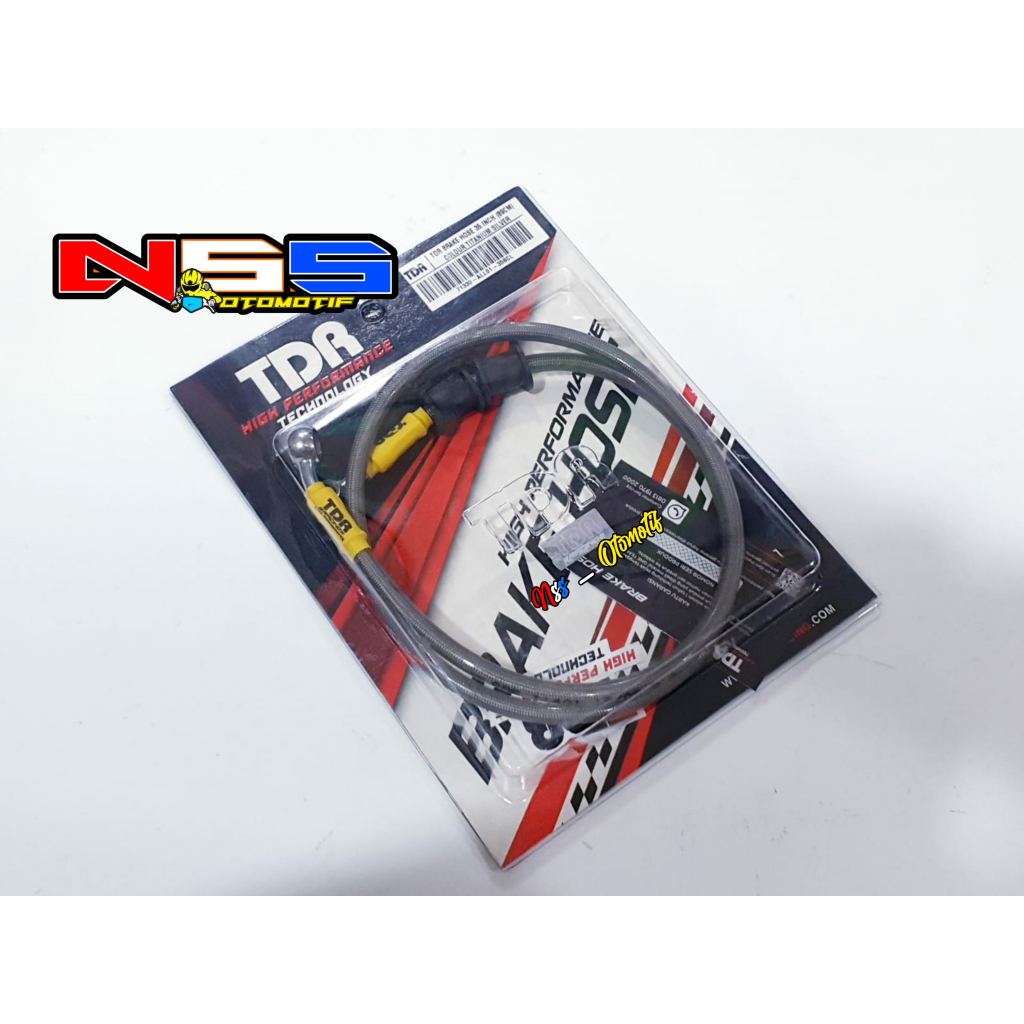 Jual Selang Rem TDR Ukuran 61cm 89cm 130cm Hitam Carbon Kabel/Selang ...