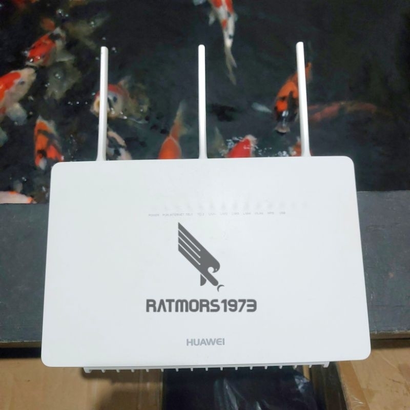 Jual Modem ONT Huawei HG8245U Premium Antena 3 Dualband 5G FO Port Biru ...