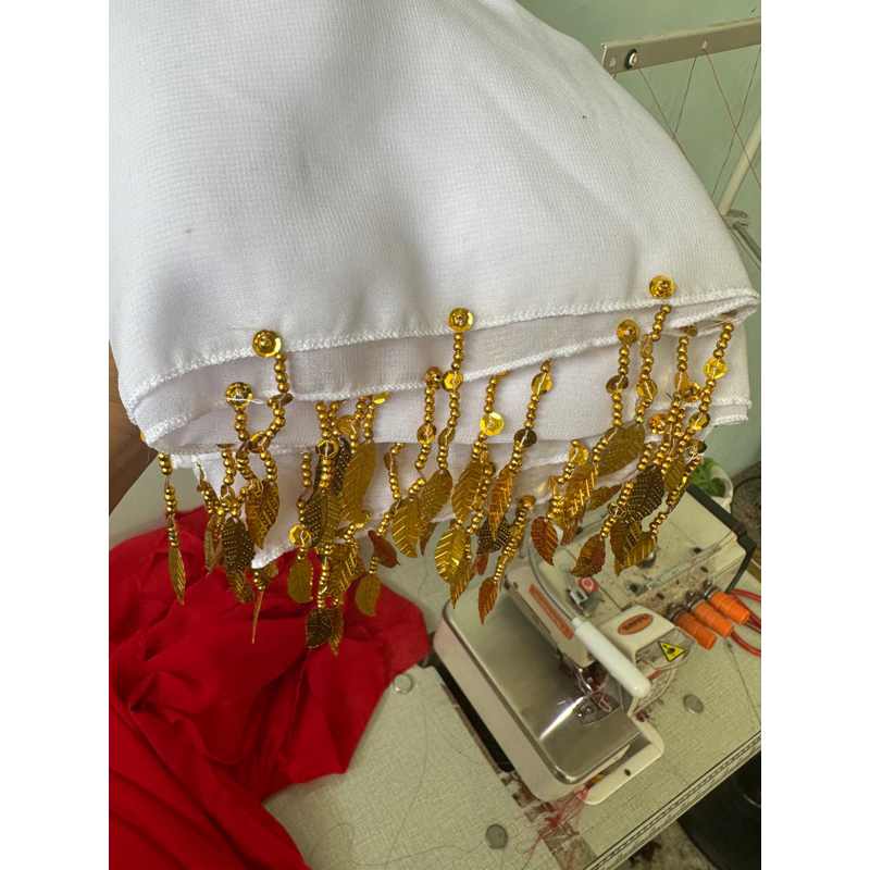 Jual selendang tari ronce anak kecil ( TK ) sampor tari anak 150x25cm ...