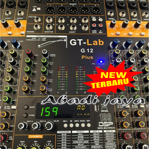 Jual mixer gt lab g12 gt lab g 12 12 channel original by RDW NEW ...