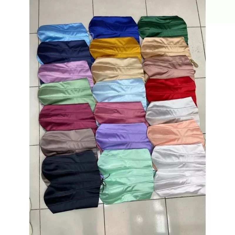 Jual original dalaman kebaya bahan saten~KAMISO SATEN~TULANG | Shopee ...