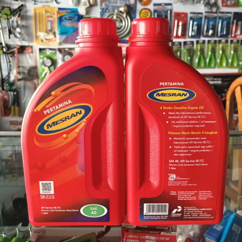 Jual oli Mesran SAE 40 1L | Shopee Indonesia