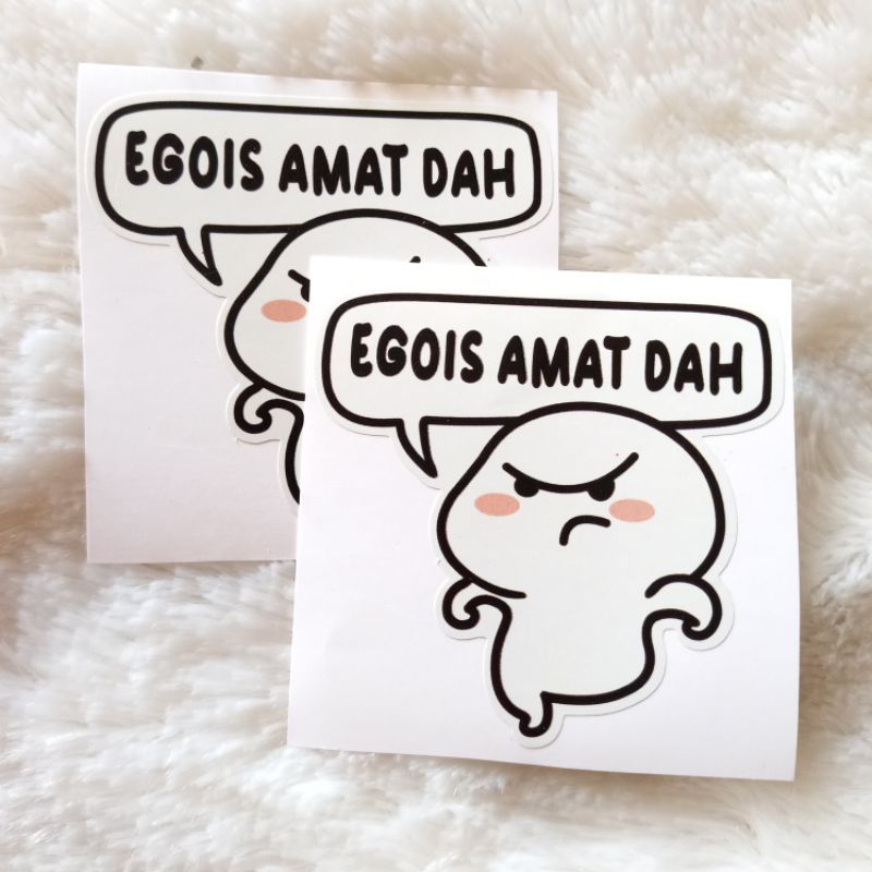 Jual Sticker pentol / stiker viral / kartun / lucu / vinil anti air ...