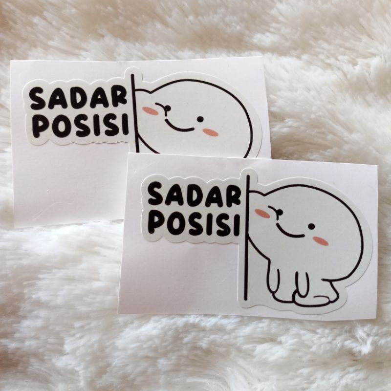 Jual Sticker pentol / stiker viral / kartun / lucu / vinil anti air ...