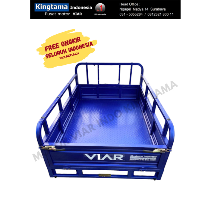 Jual BAK ORI KARYA 200L (PANJANG 200cm) VIAR MOTOR RODA TIGA | Shopee ...