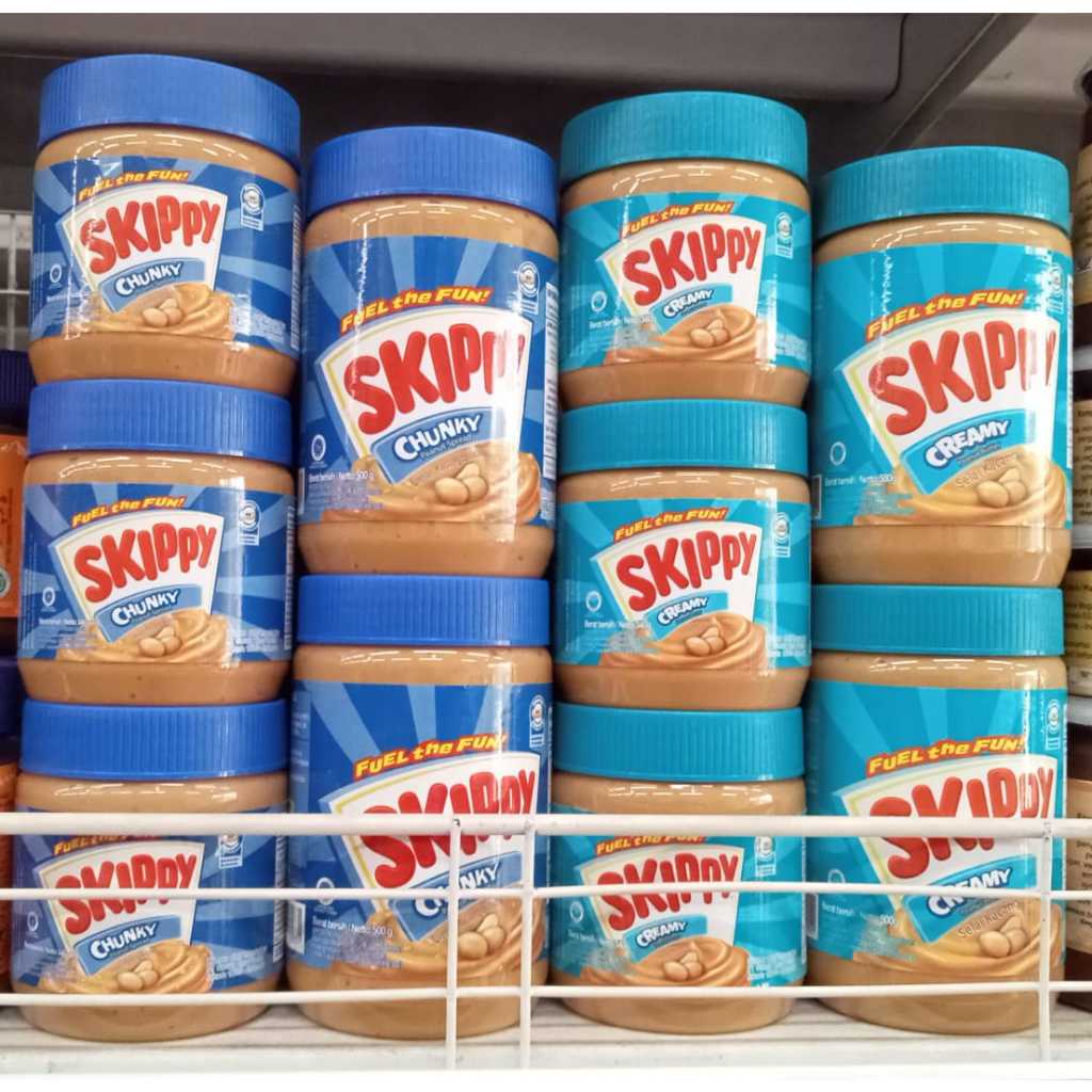 Jual SKIPPY CREAMY PEANUT SKIPPY CHUNKY PEANUT | Shopee Indonesia