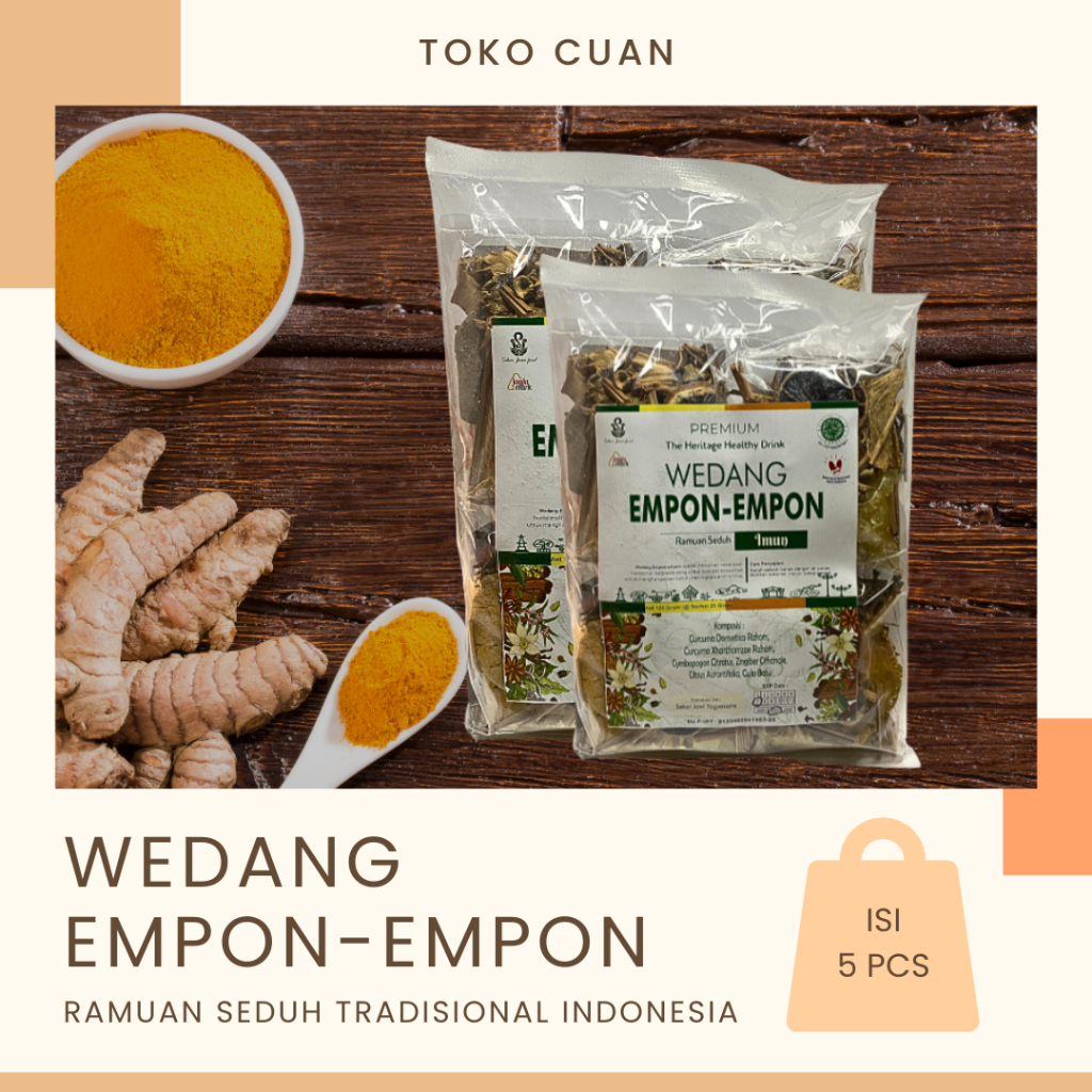 Jual WEDANG EMPON-EMPON ISI 5 MINUMAN SIAP SEDUH TRADISIONAL INDONESIA | Shopee Indonesia