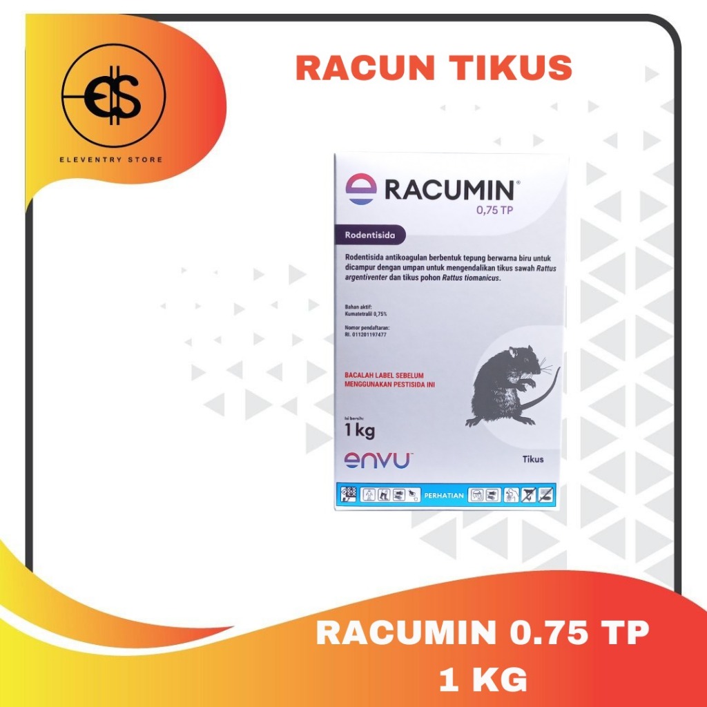 Jual Racumin Tracking Powder 0.75 TP 1 Kg Racun Tikus | Shopee Indonesia