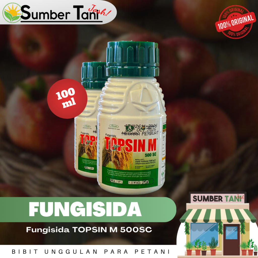 Jual Fungisida Cair TOPSIN 500 SC 100 ml Petrokimia Gresik | Shopee ...