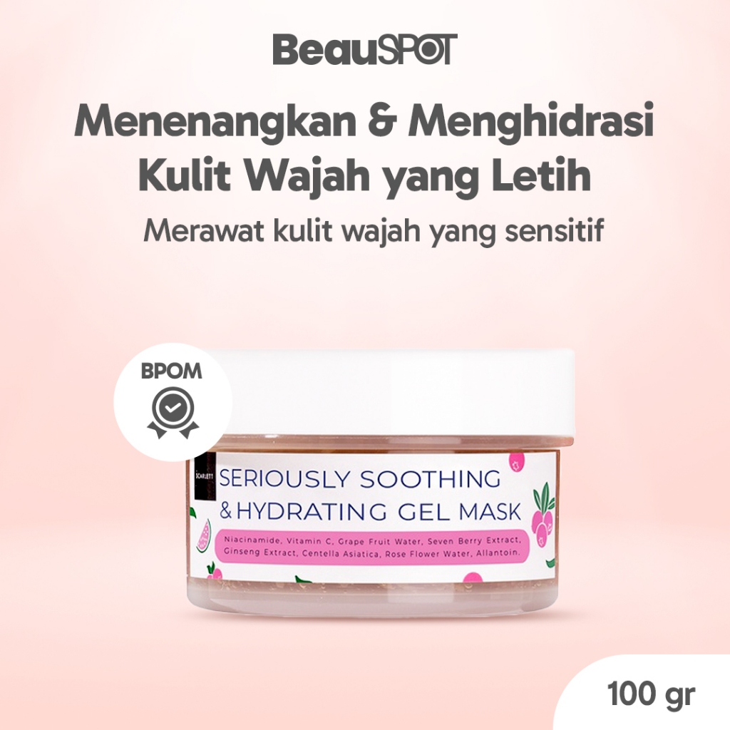 Jual Scarlett Mask 100 gr (Herbalism Mugwort Mask 100 gr/ Seriously ...