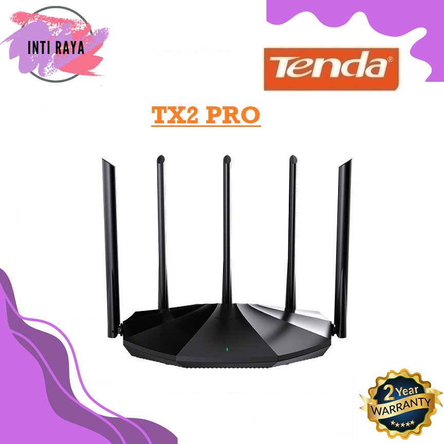 Jual Tenda TX2 Pro TX2PRO AX1500 Dual Band WiFi 6 Gigabit Wireless ...