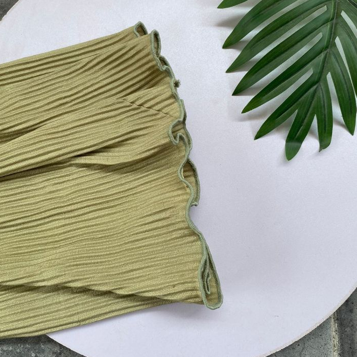 Jual Wavy Pleats Skirt / Rok Plisket Premium /Rok plisket nacy Lidi Kecil | Shopee Indonesia