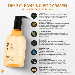 Jual Keev Care Deep Cleansing Body Wash with BOTANICEUTICAL PLUS-10 ...