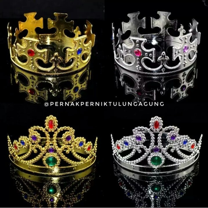 Jual Mahkota Raja Ratu TL - Mahkota Ulang Tahun Wedding Bridal Shower ...