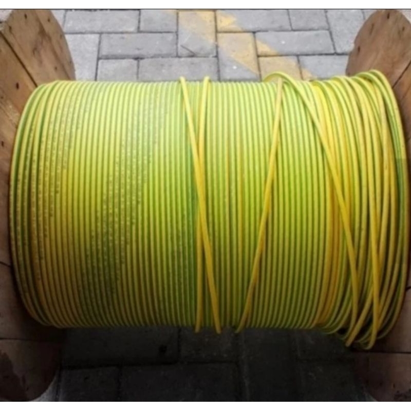 Jual Kabel NYA 25mm merk 4besar / KABEL grounding 25mm kuning/hijau ...