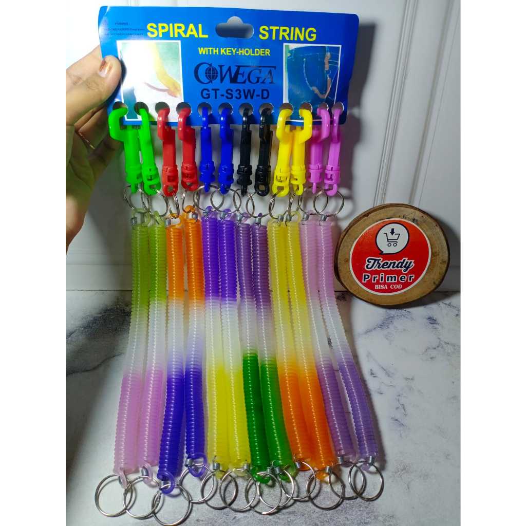 Jual Gantungan kunci motor spiral jumbo isi 12 pcs. | Shopee Indonesia