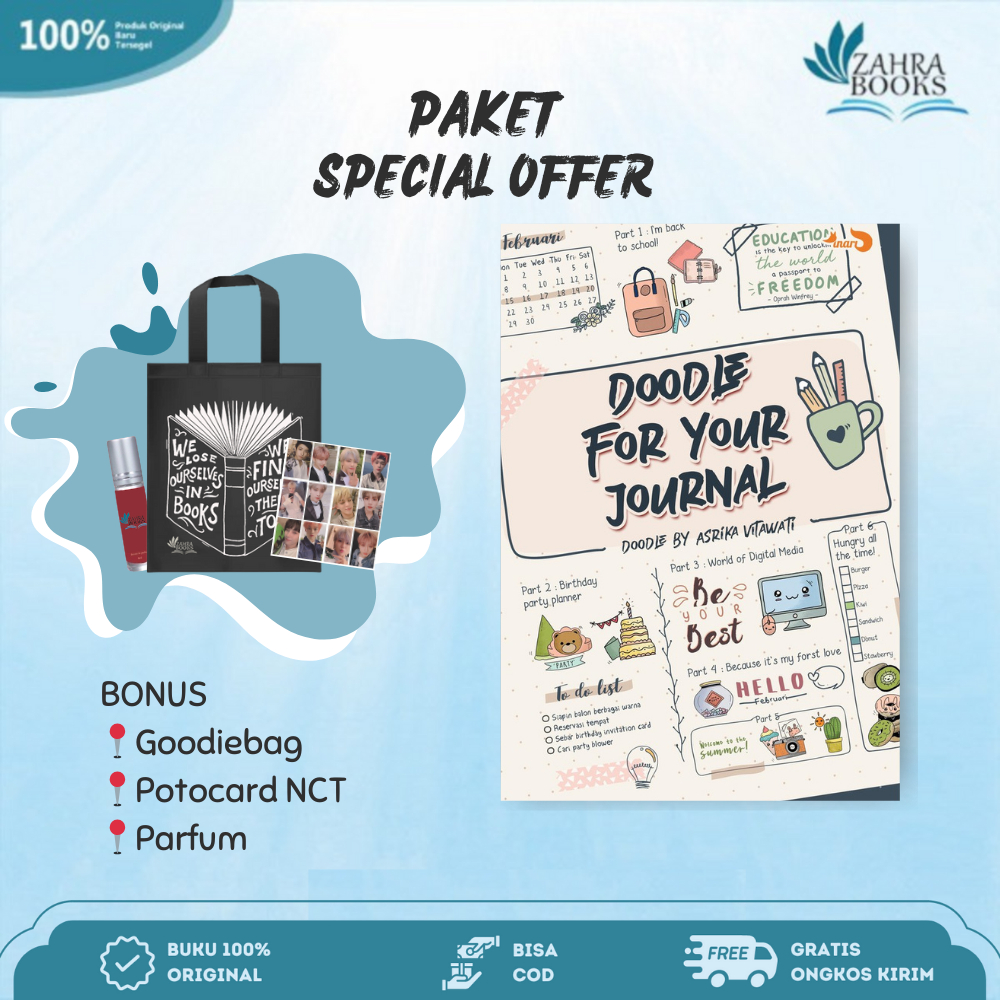 Jual Novel Doodle For Your Journal By Asrika Vitawati - Haru | Shopee Indonesia