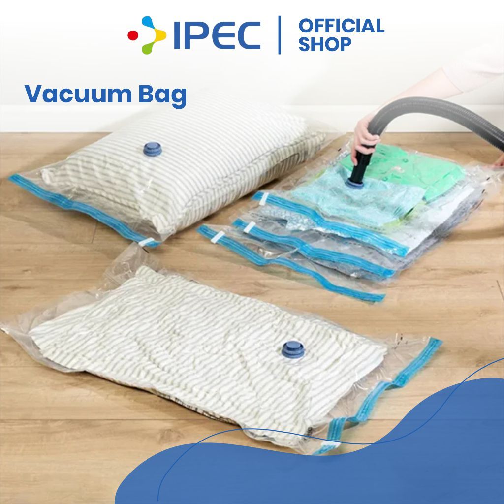 Jual Vacuum Bag Plastik /Travel Vakum Baju penyimpanan/Tahan Air Dapat Digunakan Kembali ...