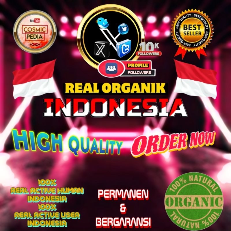 Jual [PROMO] Follower Twitter Luxury - Real 100% NATURAL ORGANIC ...